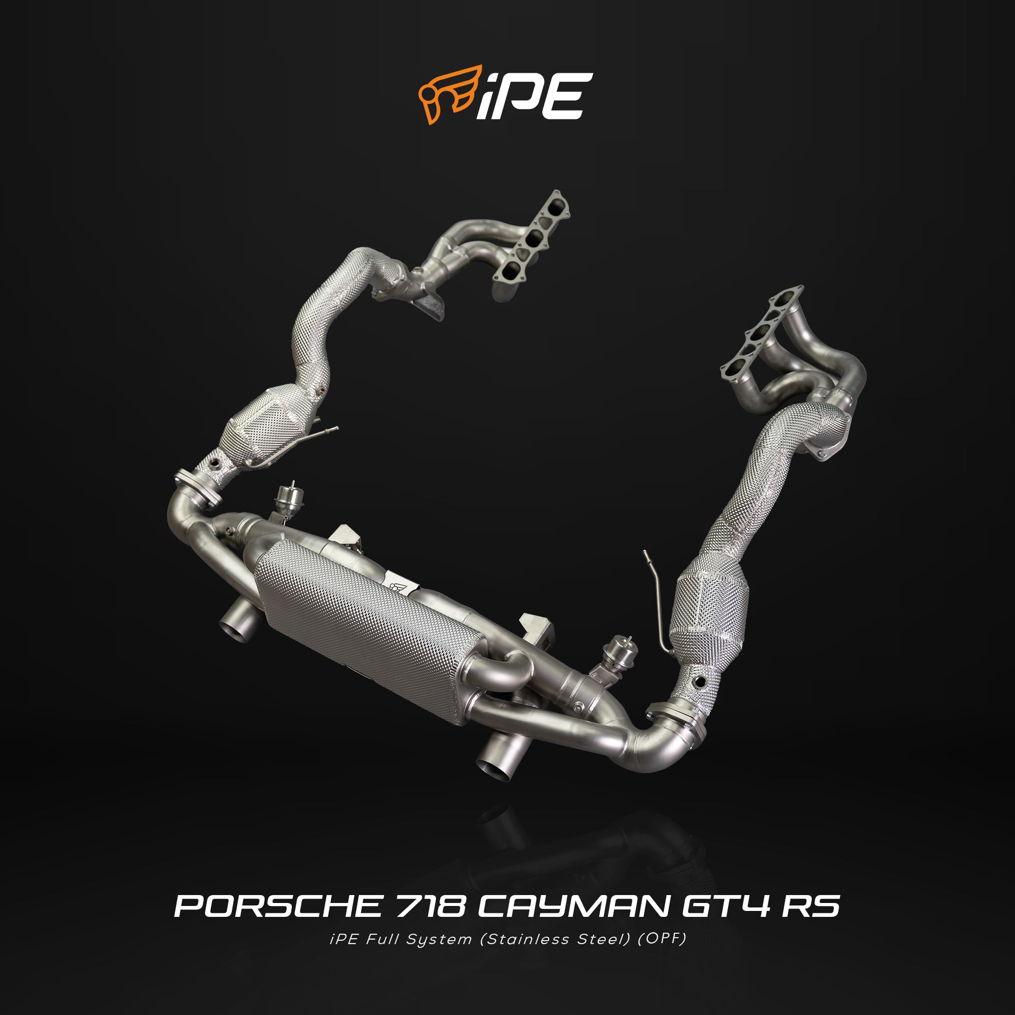 Porsche 718 Cayman GT4 RS Exhaust System – iPE Official