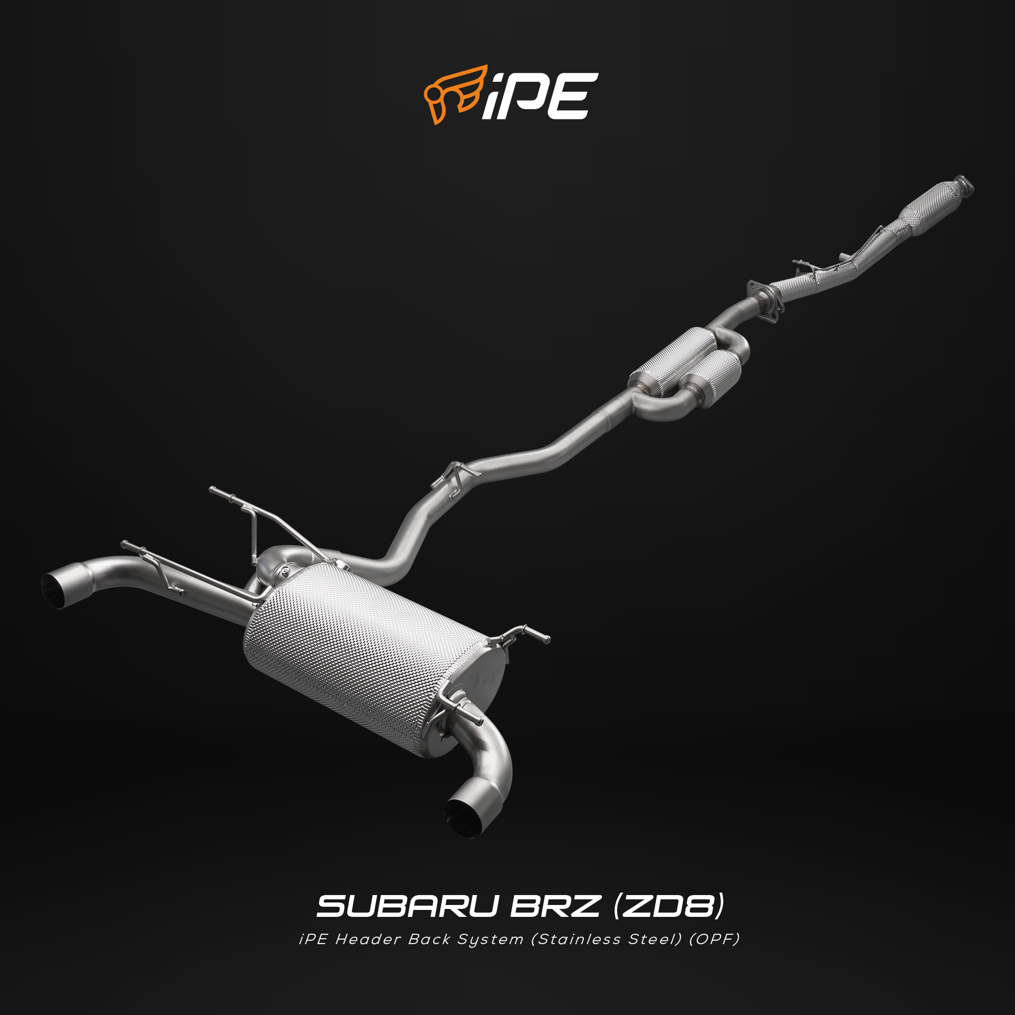 Subaru BRZ (ZD8) Exhaust System – iPE Official